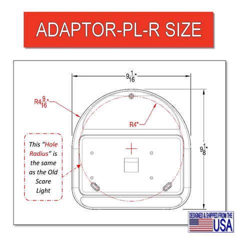 Fits Motion Guard Or Bug Guard Adaptor Pl Rb