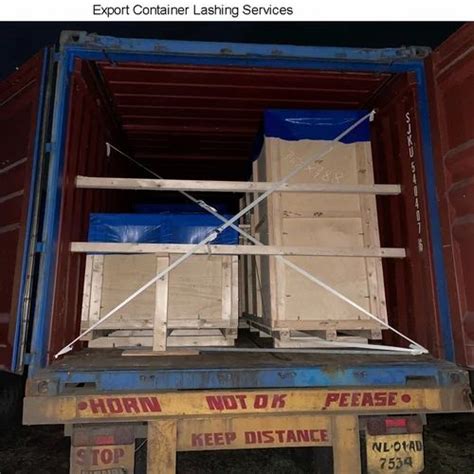 Export Container Lashing Services एक्सपोर्ट कंटेनर लैशिंग निर्यात कंटेनर लैशिंग In Pune