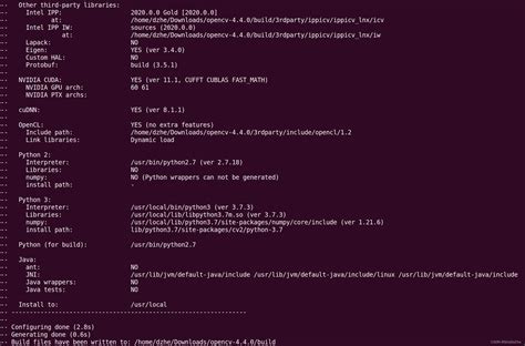 opencv4 4 0编译安装 opencv 4 4 0 csdn博客