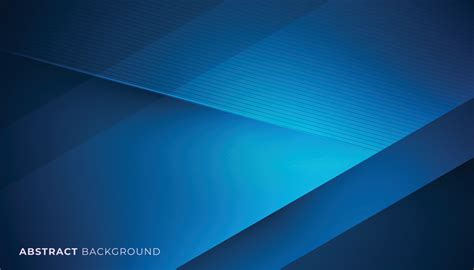 Abstract Dark Blue Modern Background With Overlay Layer Stripes Lines With Blue Light Speed