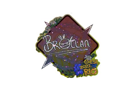 Sticker Brollan Glitter Rio 2022 — Csgocs2 Wiki By Csmoney