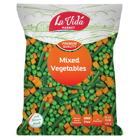 Mixed Vegetables Lavida Market