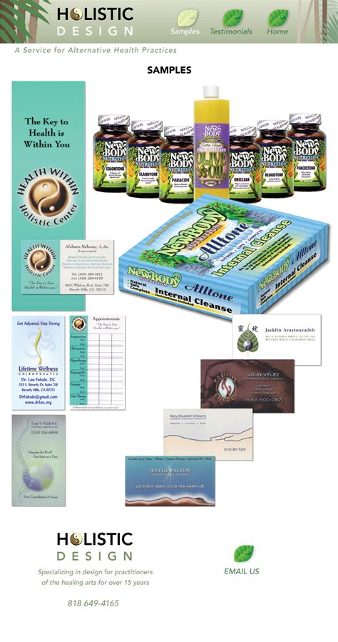 holistic design a service for alternative health practices los