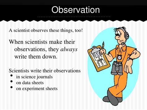 How To Make An Observation In Science