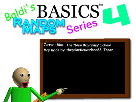 Baldis Basics Random Maps Series Continued 4 The New Beginning School By Nubiro Games