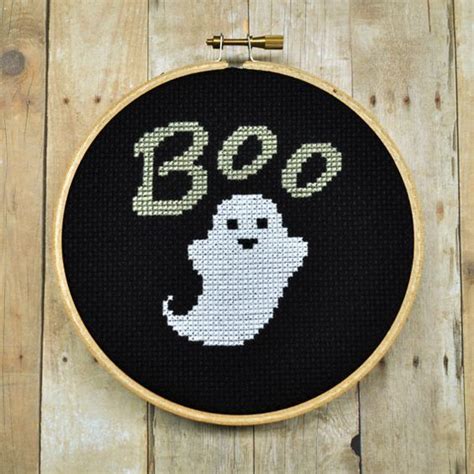 Ghost Cross Stitch Pattern Instant Download Artofit