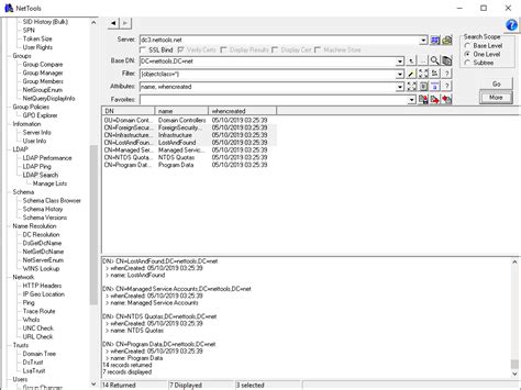 Ldap Search Nettools