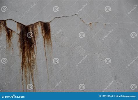 Rust Stains On Concrete Walls Outdoor Stock Photo Image Of Stains Season