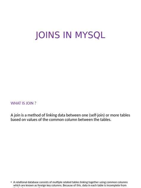 join in mysql 1 pdf table database data management software