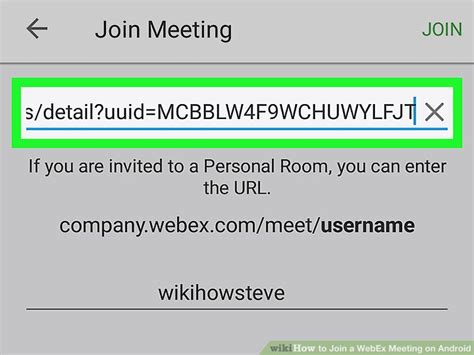 How To Join A WebEx Meeting On Android Steps With Pictures