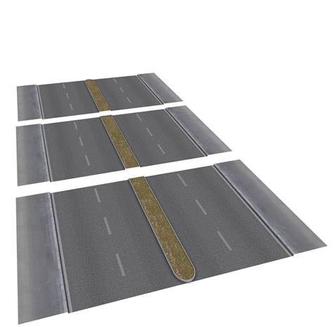 Modular Road Network Cgtrader