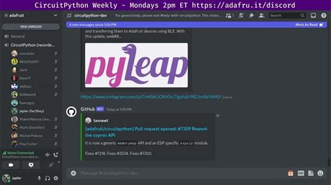 Circuitpython Weekly Meeting For December 19 2022 Circuitpython