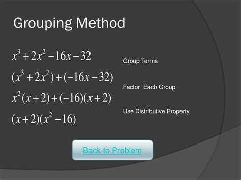 Ppt Factoring Powerpoint Powerpoint Presentation Free Download Id