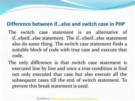 All About Decision Making Statements In Php Ppt All About Decision Making Statements In Php Ppt