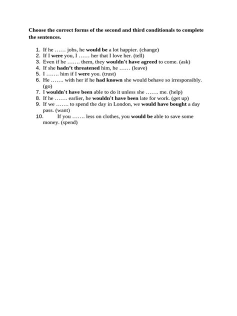 Conditional Type 2 And 3 Pdf Conditional Type 2 And 3 Pdf