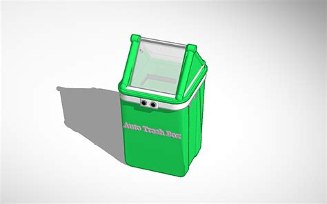 3d Design Bintang Akbar Putra 3 Ea Kotak Sampah Otomatis 3d Tinkercad