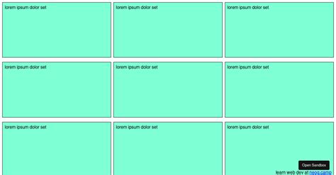 Mobile Friendly Grid Codesandbox