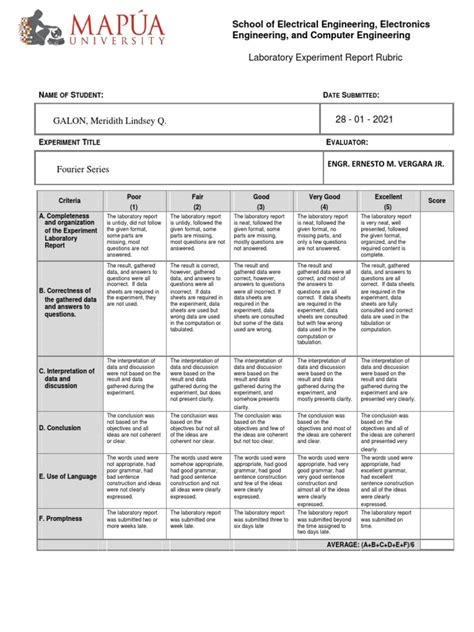 Experiment 6 Fourier Series Analysis Pdf Fourier Transform