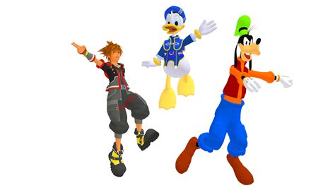 Mmd Sora Heroes Render By Waleedtariqmmd On Deviantart
