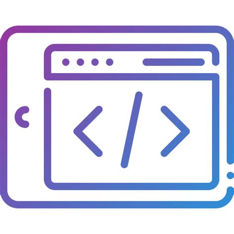 Coding Generic Gradient Icon