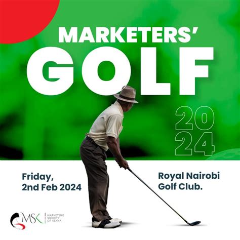 Marketing Society Of Kenya On Linkedin Marketersgolf2024