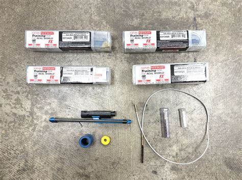 lot of 4 piece sig mcx rifle 5 56mm simunition conversion kit police