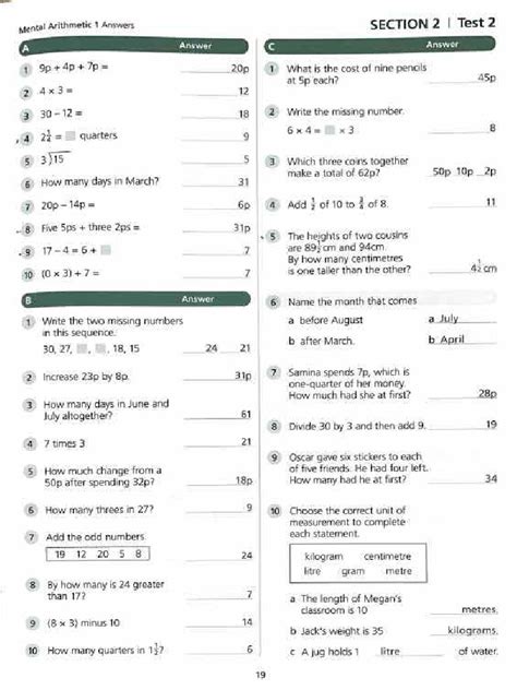 Book 1 Section 2 Test 2 Answers Pdf