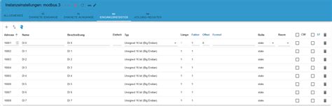CWT BK lässt sich nicht mit Modbus Adapter auslesen