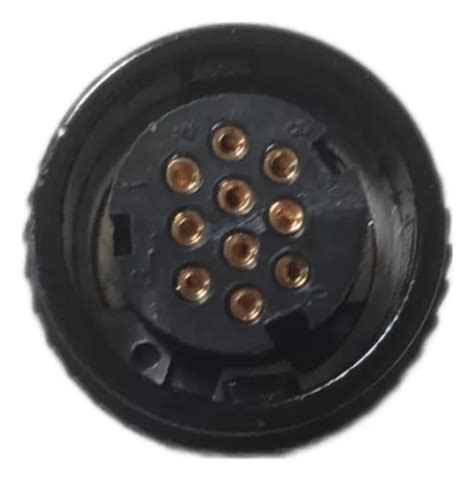 conector de encoder para cabo fanuc 10 pinos reto frete grátis