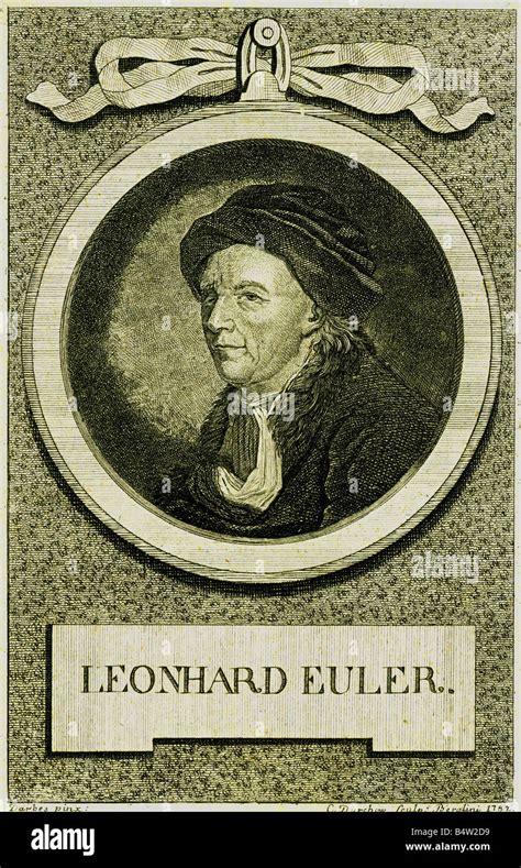 Euler Leonhard 1541707 791783 Swiss Mathematician Physicist Portrait Copper