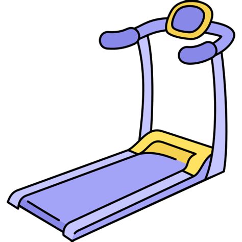 Treadmill Generic Color Outline Icon Treadmill Generic Color Outline Icon