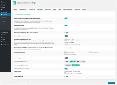 Comment List Wpdiscuz Wordpress Comment Plugin