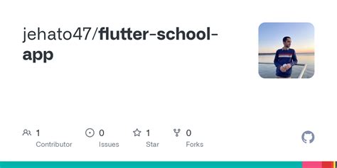 Github Jehato47flutter School App