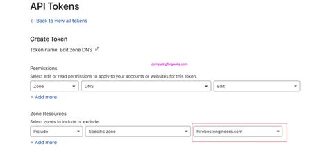 use let s encrypt on private network with cloudflare computingforgeeks