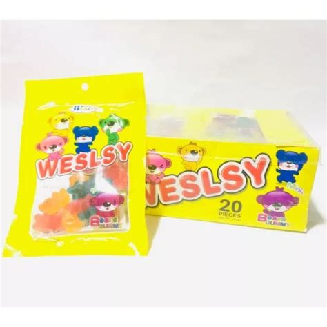 Weslsy Gummy Bear Candy 20pcs Per Box Lazada Ph