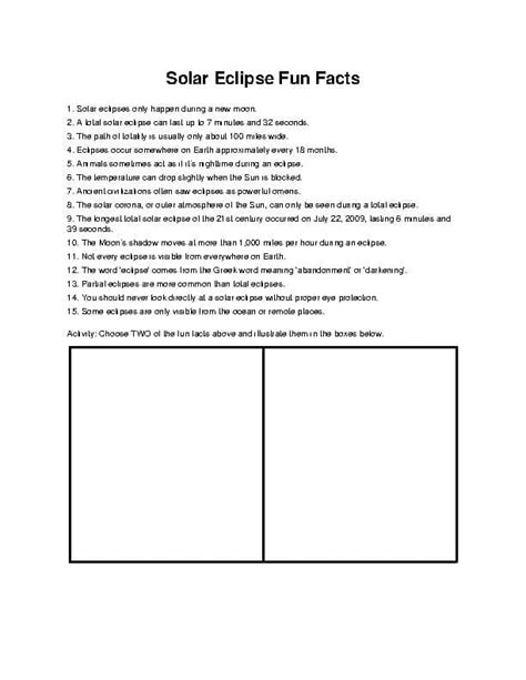 Solar Eclipse Activity By Ideal Achievements Tpt
