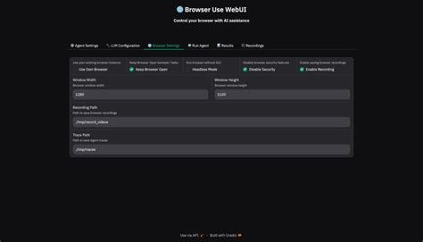 AIがブラウザを操作Browser Use の Web UI を使ってみる 結局あきらめたDockerでの構築の作業履歴を添えて