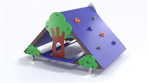 Игровой комплекс Дерево Ракета для детской площадки от производителя Сильвер