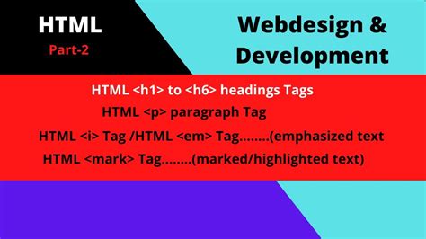Web Design And Development Tutorial For Beginners Html Series Part 2 Youtube