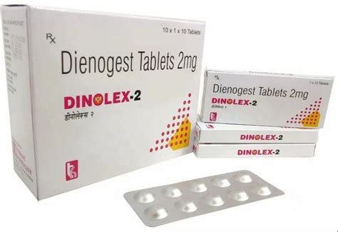 2mg Dinolex Dienogest Tablets At ₹ 250strip Dienogest Tablets In