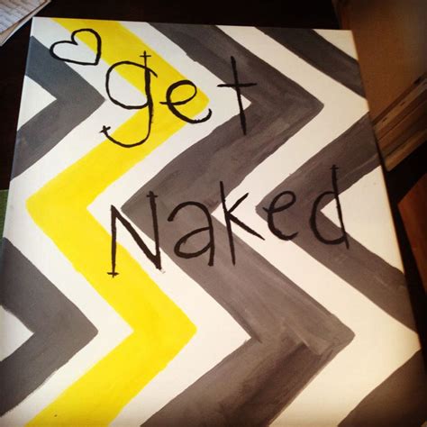 Color Me Get Naked DIY Canvas Art