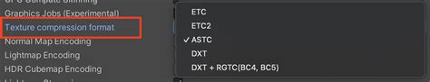 optimising unity texture import settings technical articles unity
