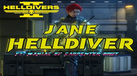 Jane Helldiver Is A Maniac Helldivers 2 Combat Edit Youtube