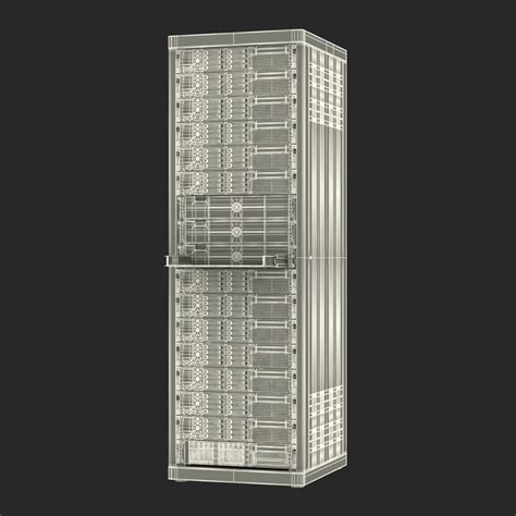 3d Servers Rack 2 Model
