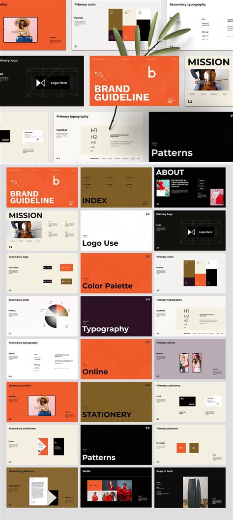 Brand Style Guide Template Brand Guidelines Style Guide Template