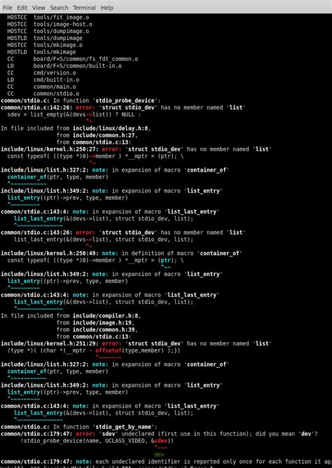 u boot support for lcd video cannot be compiled picocoma9x nxp i