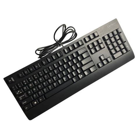Lenovo Computers Laptops Parts Lenovo Sk Usb Wired Keyboard Preferred Pro Ii Black