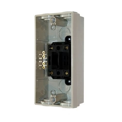 63amp Weatherproof Isolator 2 Pole Two Phase