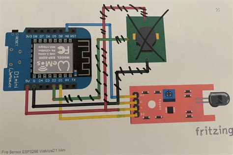 Esp8622 D1 Mini Mit Flammensensor Ky 026