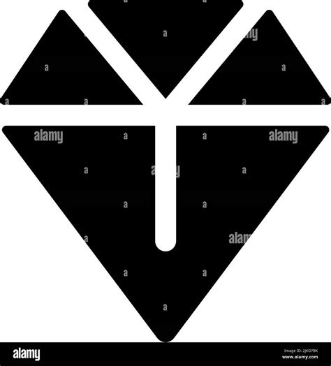 Diamond Black Glyph Ui Icon Stock Vector Image And Art Alamy